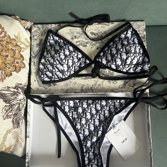Dior | Swim | Womens Dior Print Bikini | Poshmark